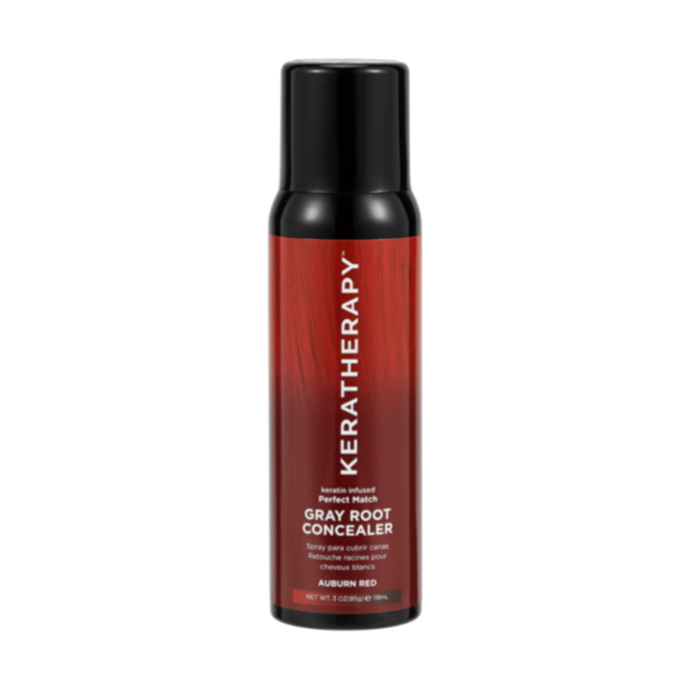 Auburn Red Perfect Match Gray Root Concealer | Keratherapy ...
